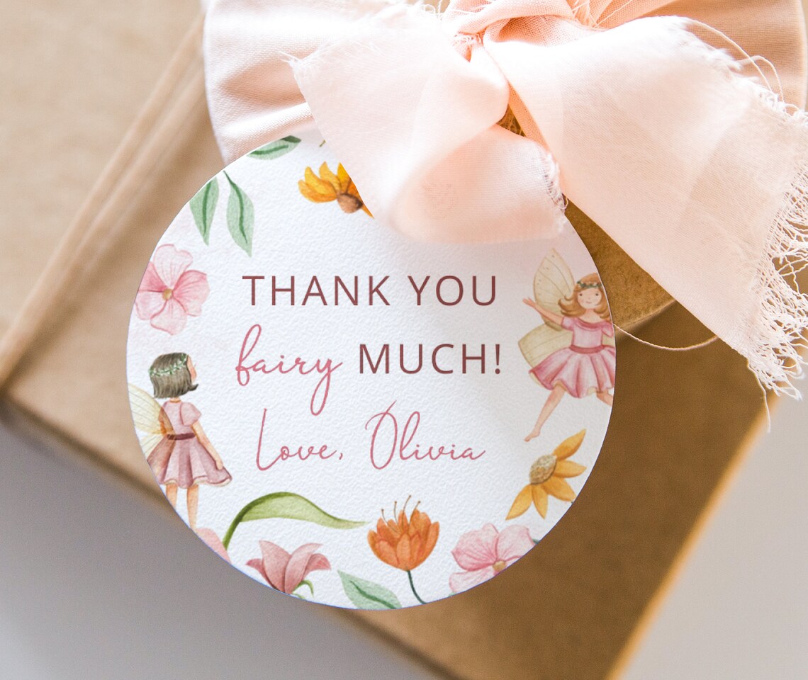 Fairy Cards and Gifts Sign, Magical Fairy Garden Table Sign Decorations ...