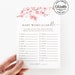 Editable Cherry Blossom Baby Word Scramble Game With Answer Key ...
