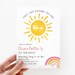First Trip Around the Sun Birthday Invite Editable Sunshine - Etsy