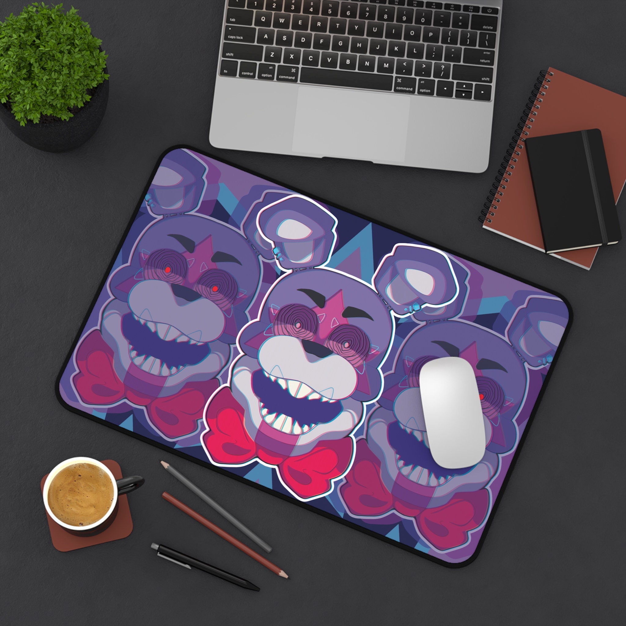 Five Nights at Freddy's: Glamrock Bonnie Desk Mat sold by Bernardita ...