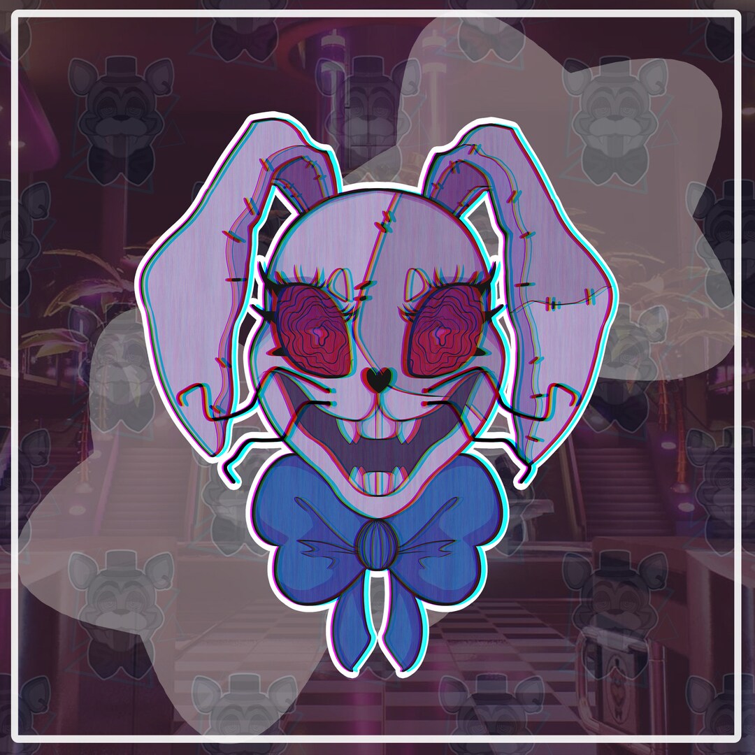 Five Nights at Freddy's: Vanny 4" Die-cut Sticker - Etsy