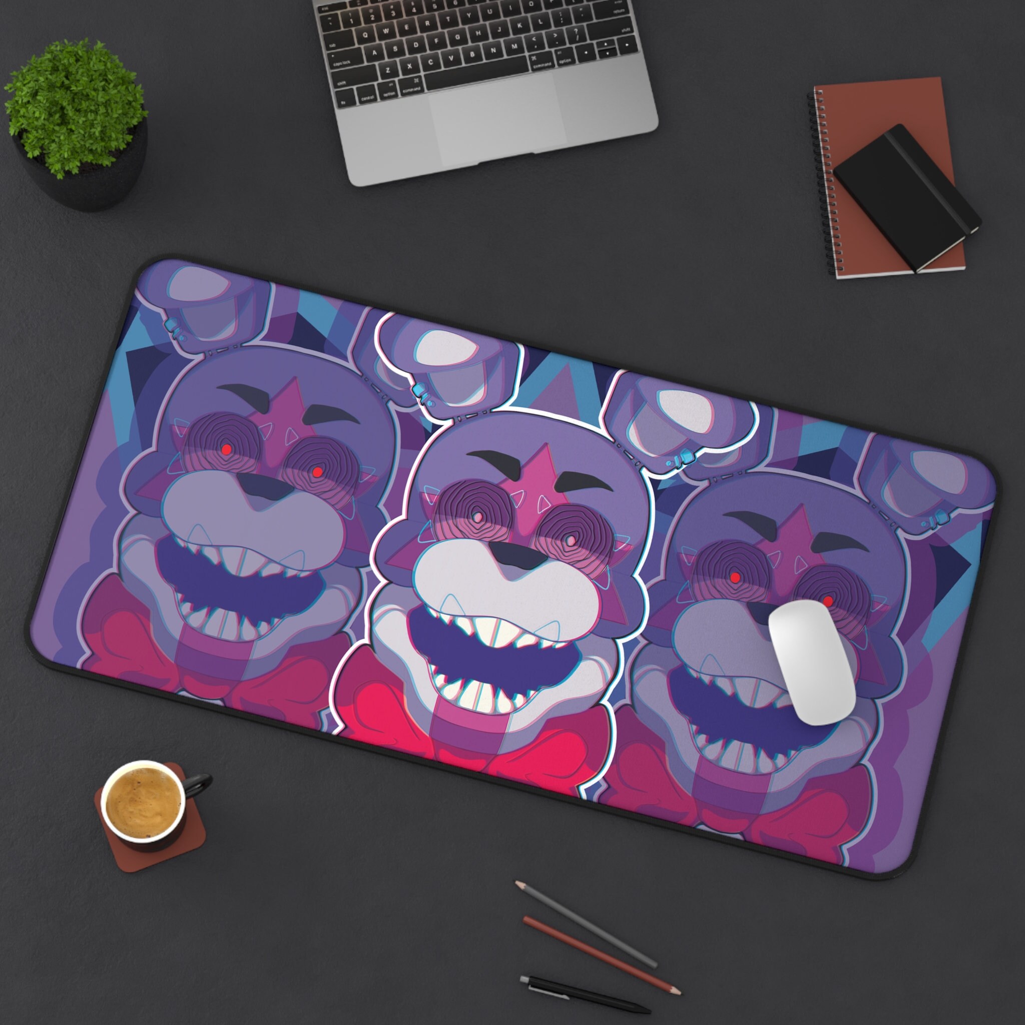Five Nights at Freddy's: Glamrock Bonnie Desk Mat sold by Bernardita ...
