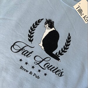 Fat Louie's Brew & Pub Crewneck // Princess Diaries Sweatshirt - Etsy