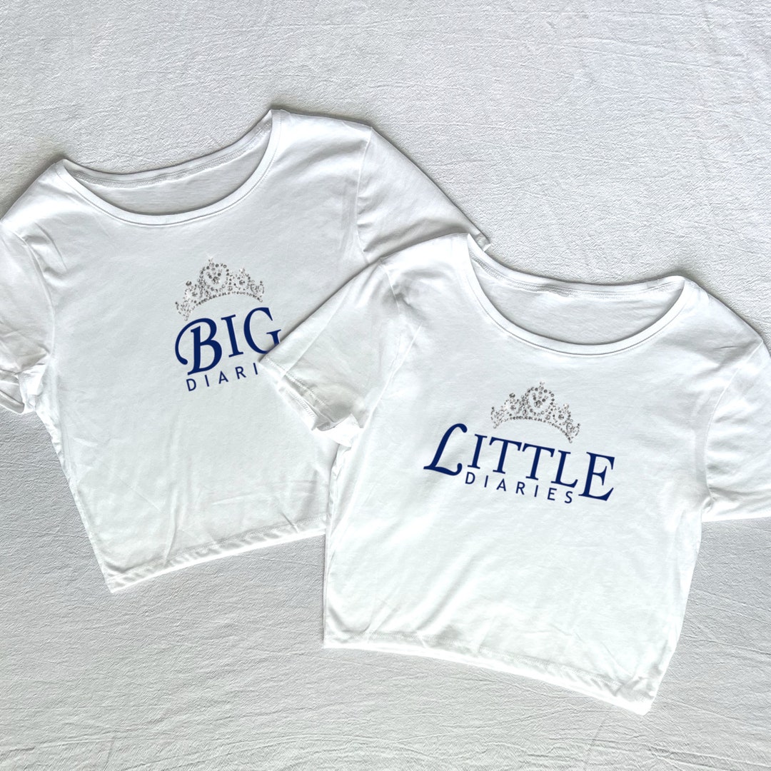 Big & Little Diaries Tees // Princess Sorority Reveal Shirts // Trendy ...