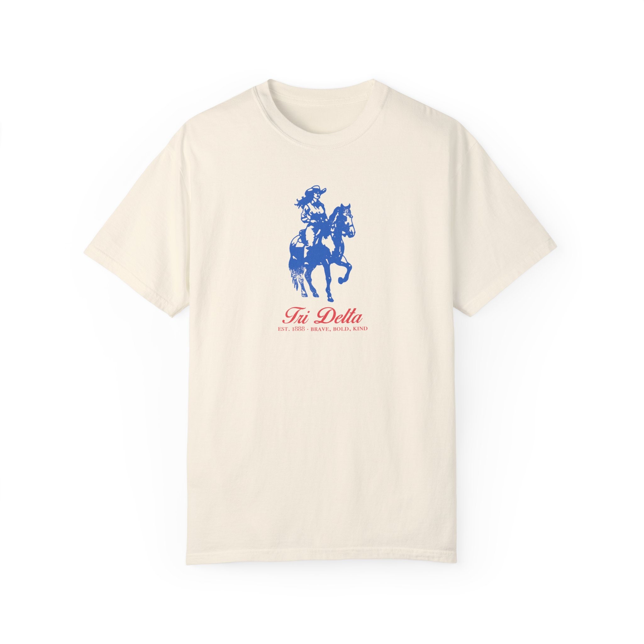 Tri Delta Western Comfort Colors Tee // Tri Delta, Delta Delta Delta ...