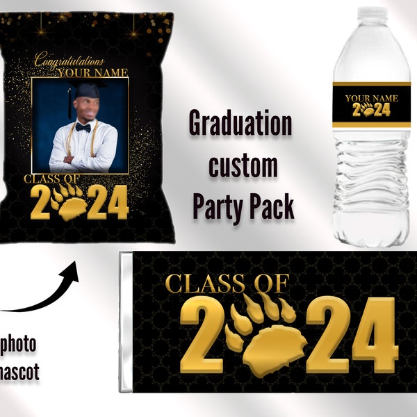 Graduation Chip Bags - Etsy