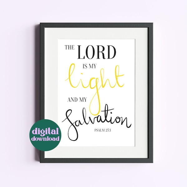 Lord is My Light - Etsy
