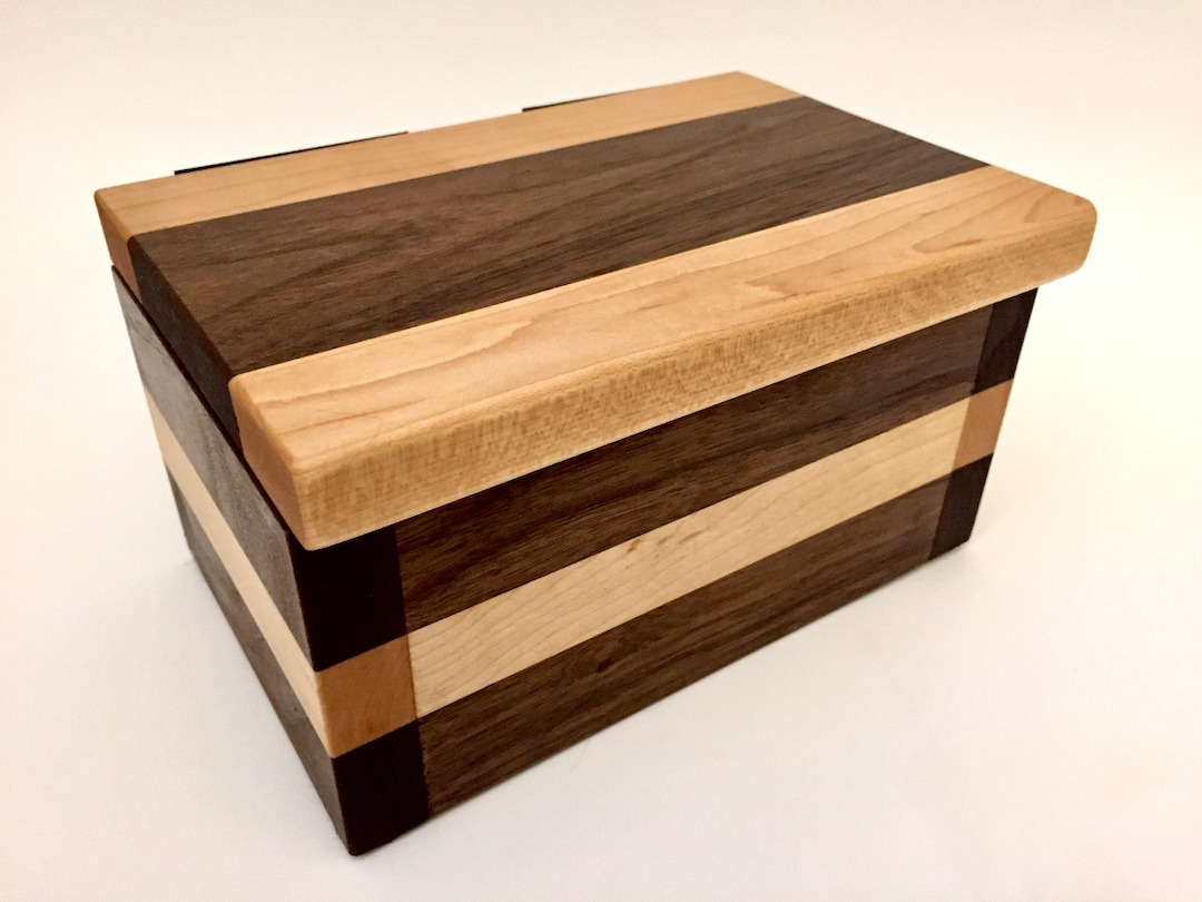 Exotic Hard Wood Box /case, for Jewelry, Trinkets, Paraphernalia, Gear ...