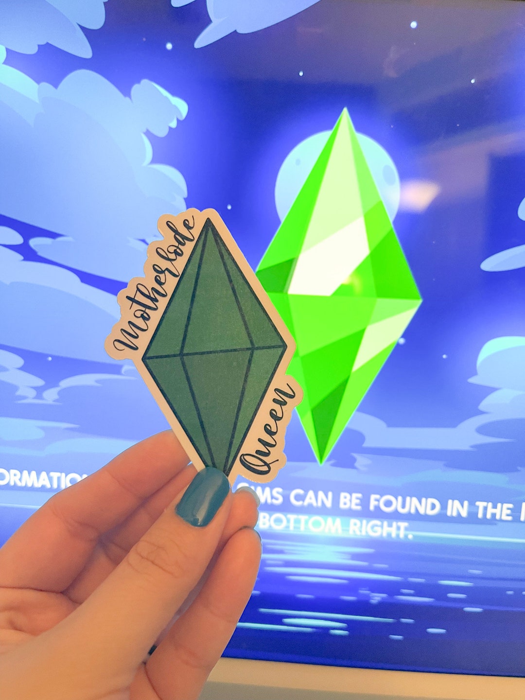 Sims Stickers- Motherlode- Sims 4- Waterbottle Stickers - Etsy