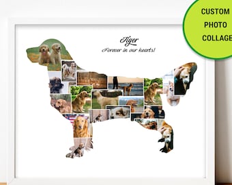 Dog Photo Collage | Etsy