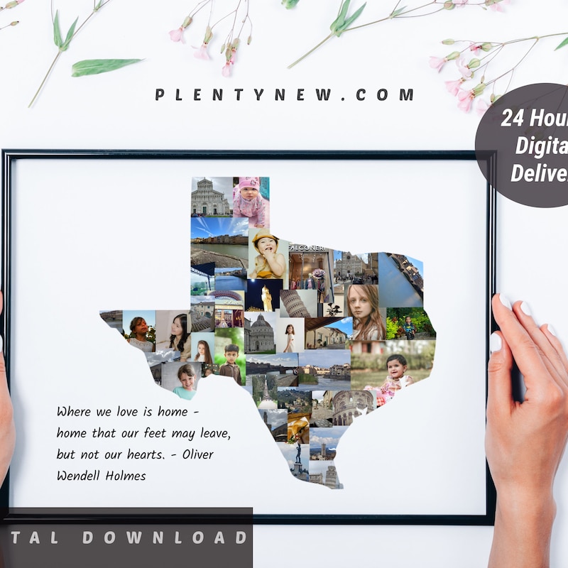 State Photo Collage - Etsy