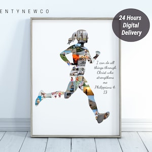 Womens Marathon Photo Collage - Etsy