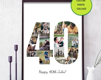 Retirement Photo Collage - Etsy