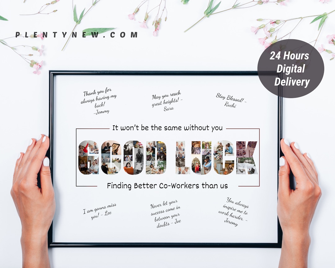 Custom Farewell Gift for Coworker or Friend, Best Going Away Gifts for ...