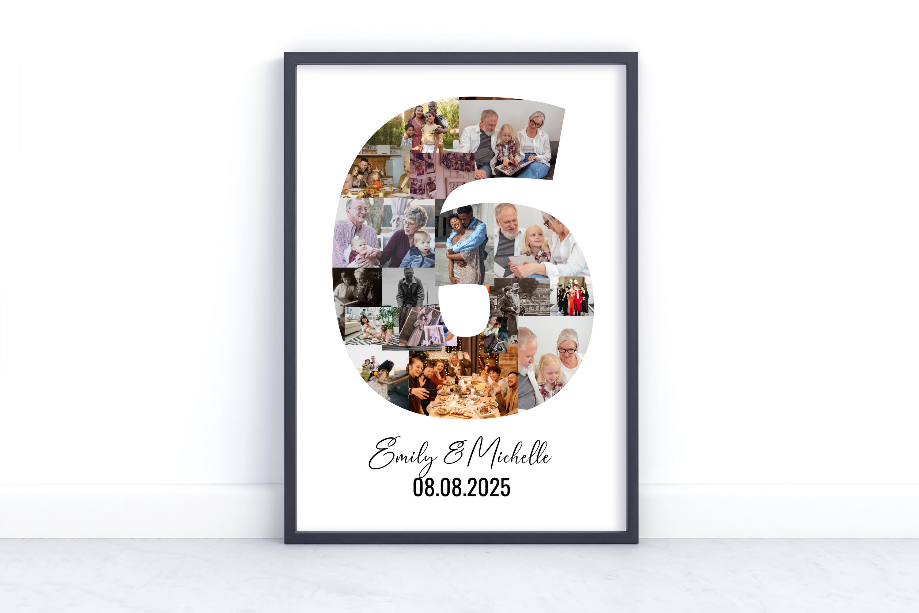 Personalized 6 Months Dating Anniversary Gift for Boyfriend, 6th Month ...