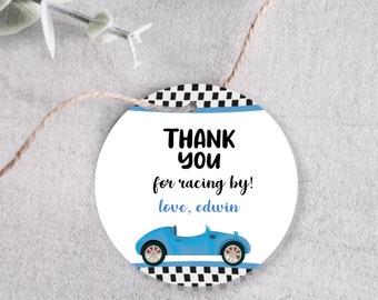 Two Fast Thank You Stickers - Etsy