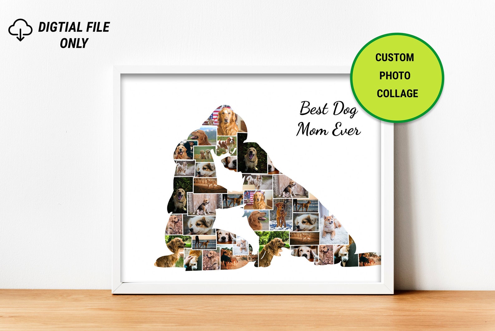 Custom Dog Mom Print Dog Mom Gift Best Dog Mom Gift for Dog | Etsy