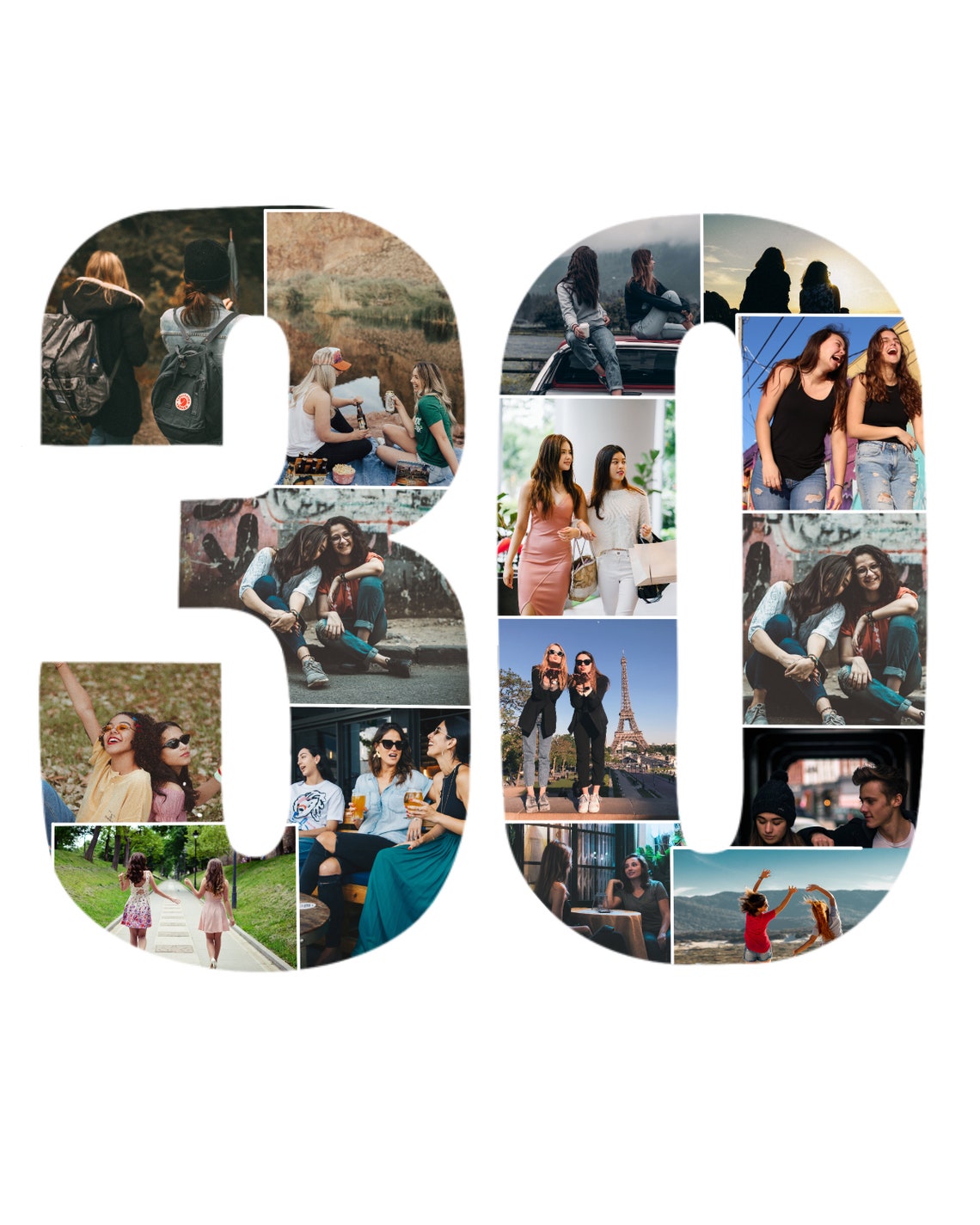 Thirty 30 Thirtieth Twenty-one 21 Forty 40 Fifty 50 Sixty 60 - Etsy