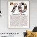 70 Reasons Why We Love You, 70th Birthday Custom Collage With 70 Notes ...