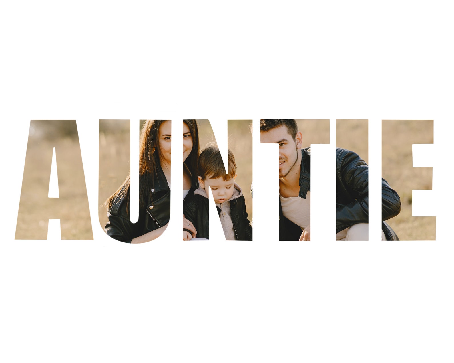 Auntie Photo Collage, Auntie Picture Collage, Auntie Birthday Gift ...