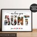 Custom Aunt Photo Collage, Printable Photo Gift for Aunt Personalized ...