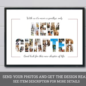 Goodbye Custom Gift, Moving Cities Farewell Gift Collage Frame ...