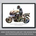 Motorcycle Custom Gifts, Gift for Motorcycle Lovers, Motorcycle Photo ...