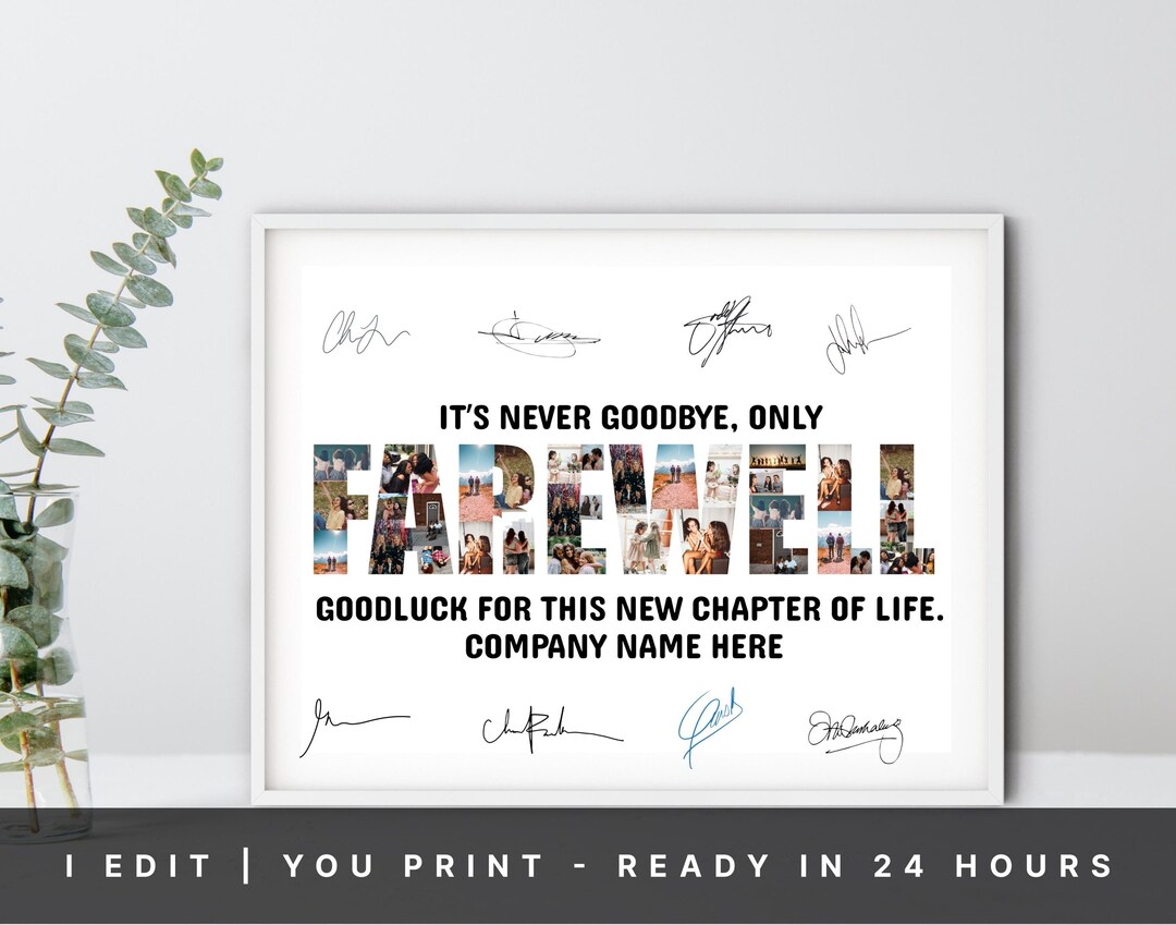Farewell Gift, Retirement Gift for Coworker Boss, Graduation Gift, Boss ...