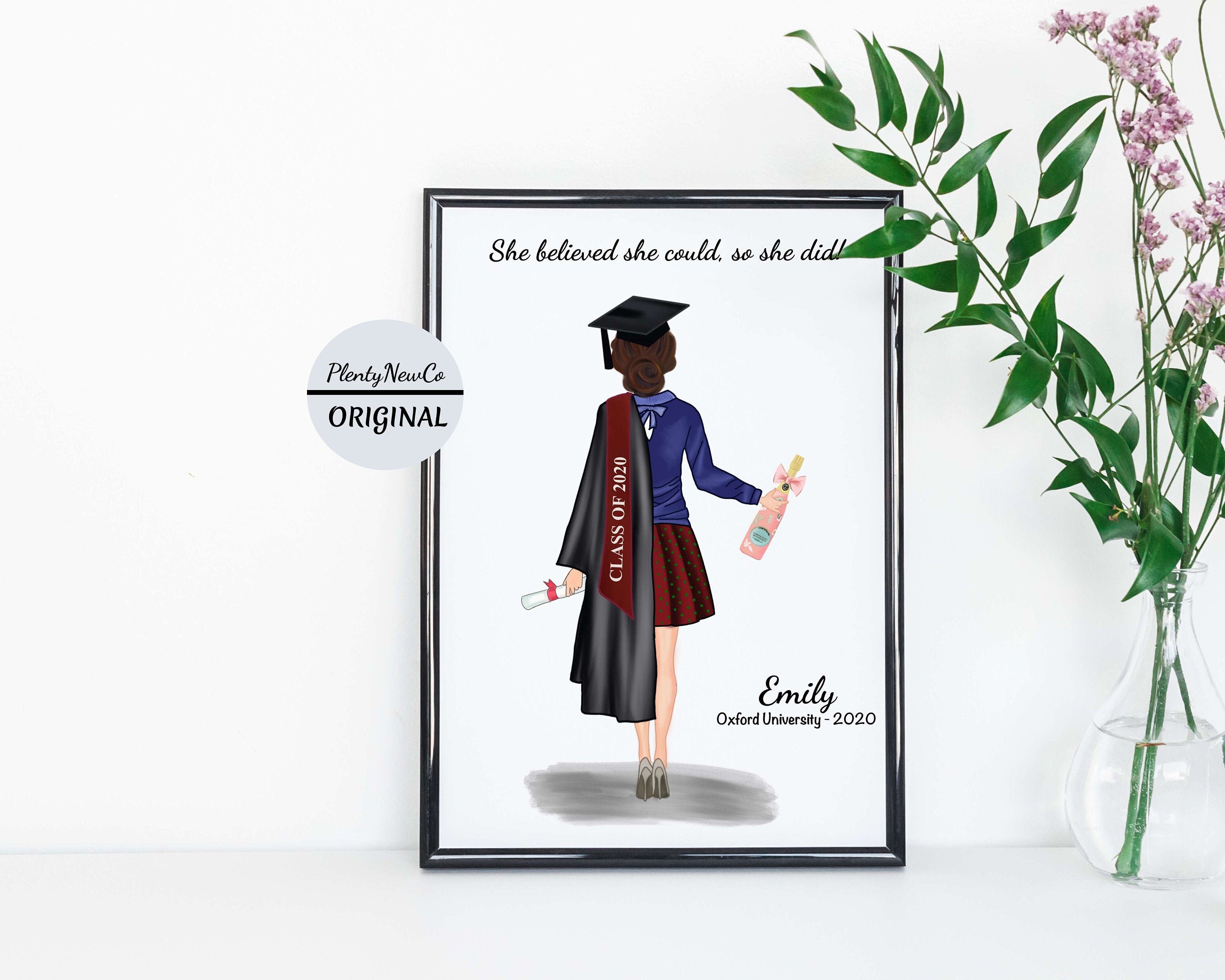 Graduation Print Graduation Gift Personalised Print - Etsy