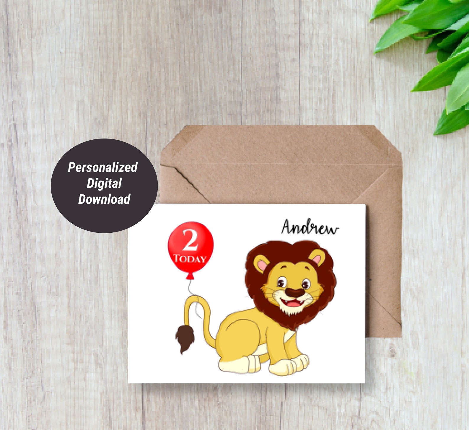Personalised 2 Year Old Card Boy Birthday Card Toddler - Etsy