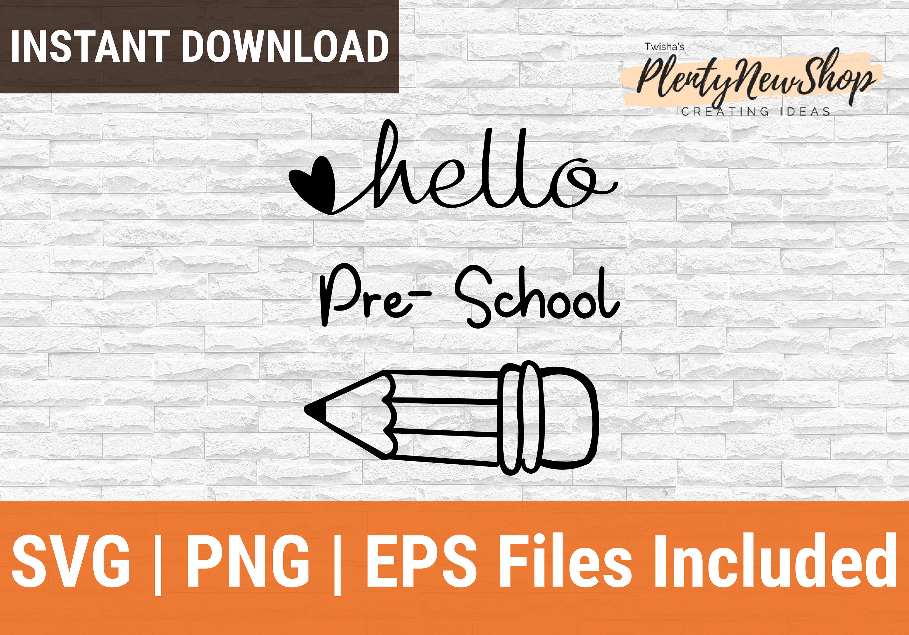 Preescolar SVG Hola Preescolar SVG Regreso a la Escuela SVG - Etsy México
