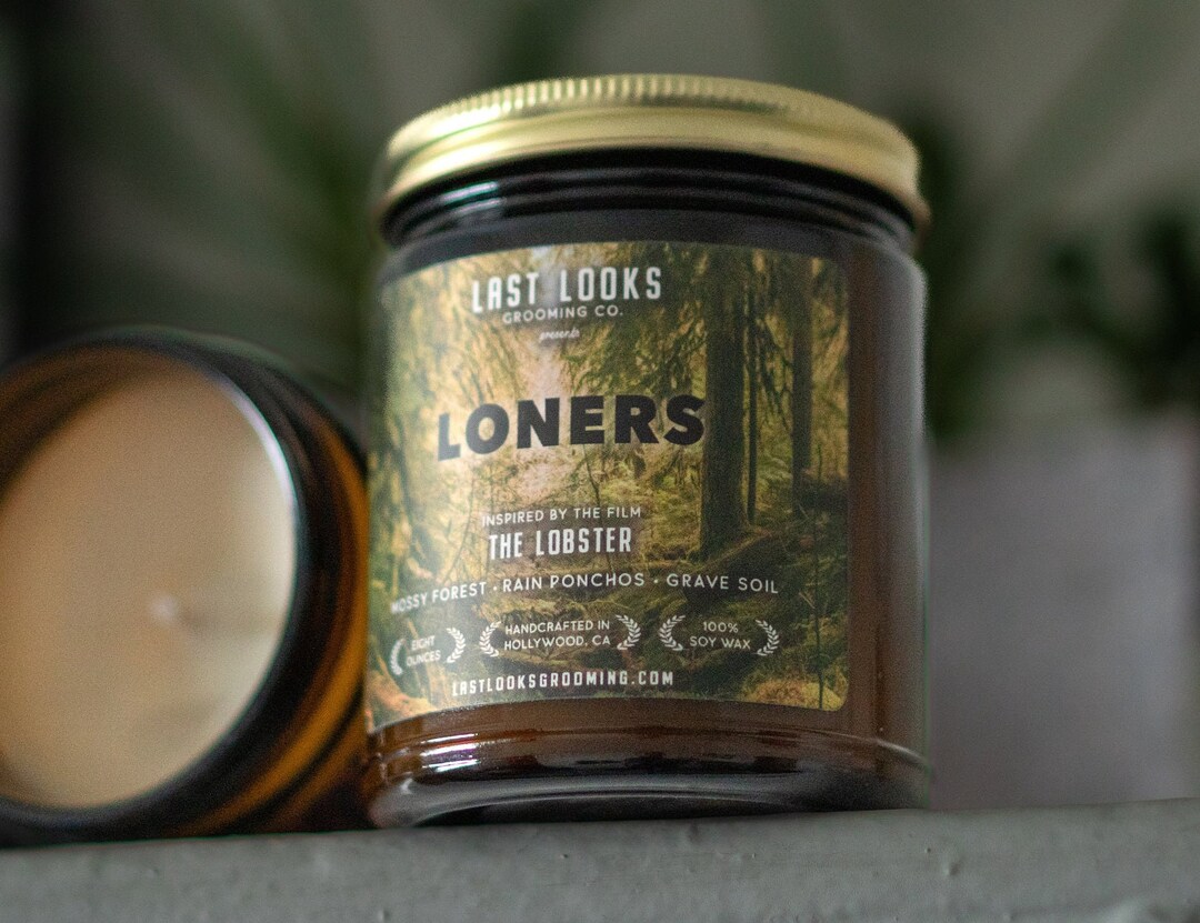 Loners (inspired by the Lobster) Natural Soy Candle | Yorgos Lanthimos ...
