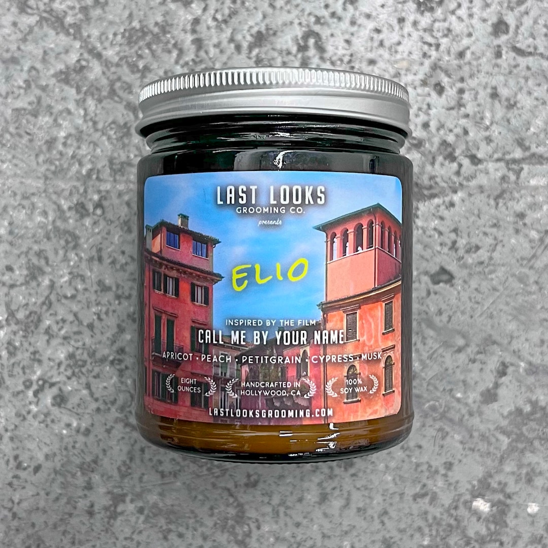 Elio (inspired by Call Me by Your Name) Natural Soy Candle | Luca ...