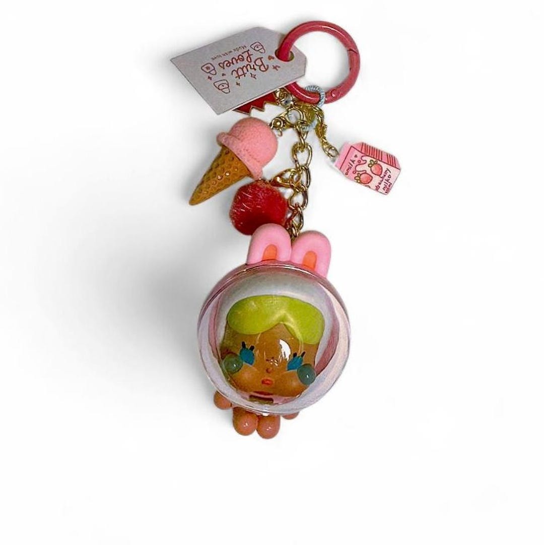 Popmart Handmade Cry Baby Crying to the Moon Mini - the Rabbit on the ...