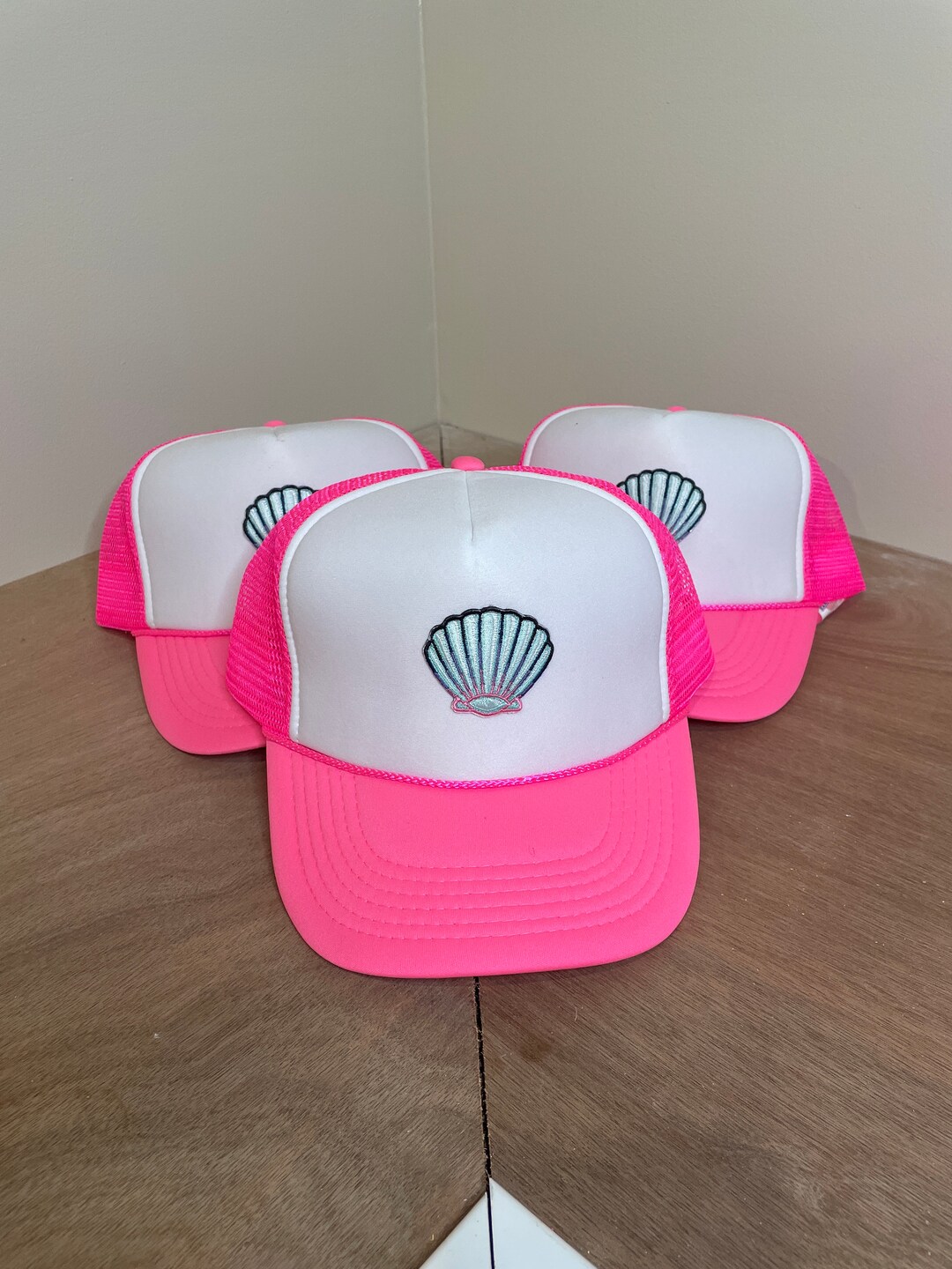 Sea Shell Trucker Hat - Etsy