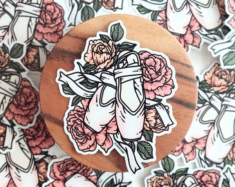 Pointe Shoes Stickers | Etsy