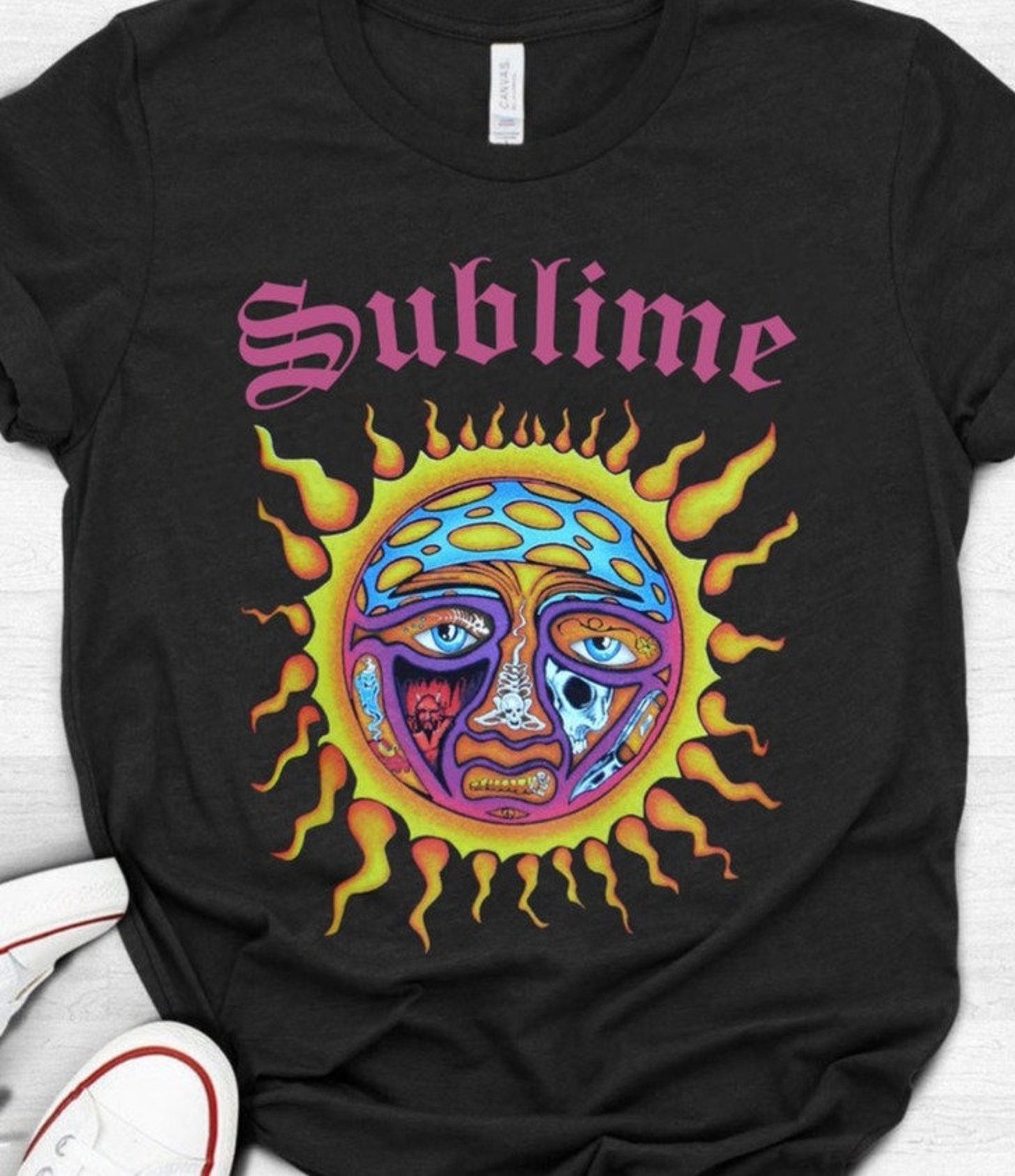 Sublime Shirt Band Tee Vintage Tshirtmusic Shirt Rock | Etsy