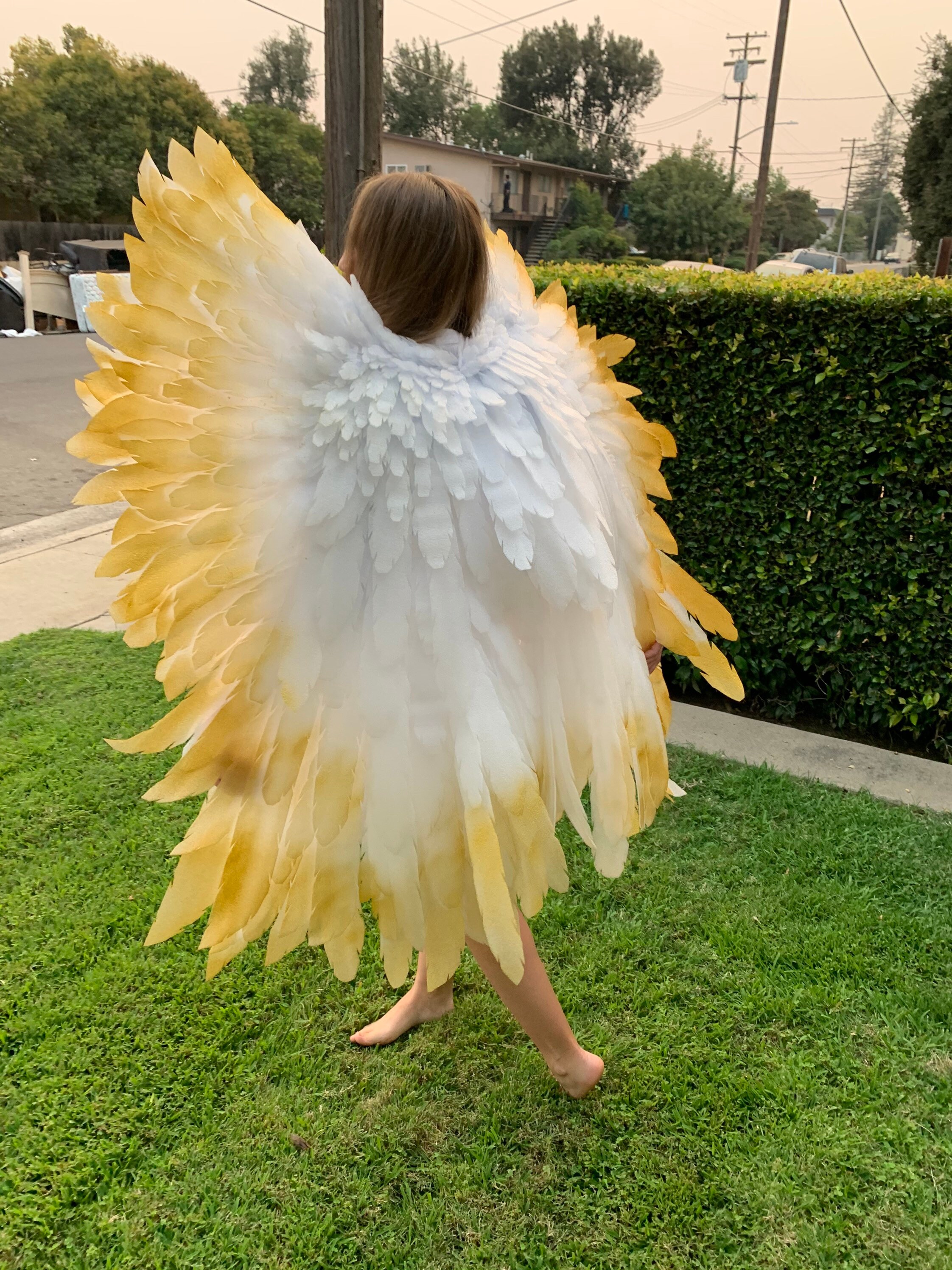 Golden Amazing Wings for Adults - Etsy