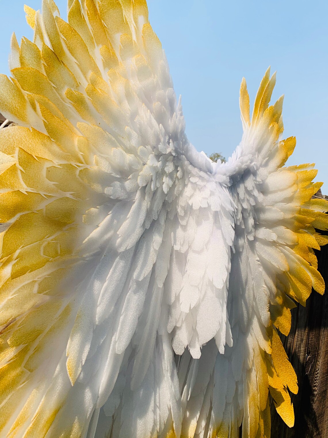 Golden Amazing Wings for Adults - Etsy