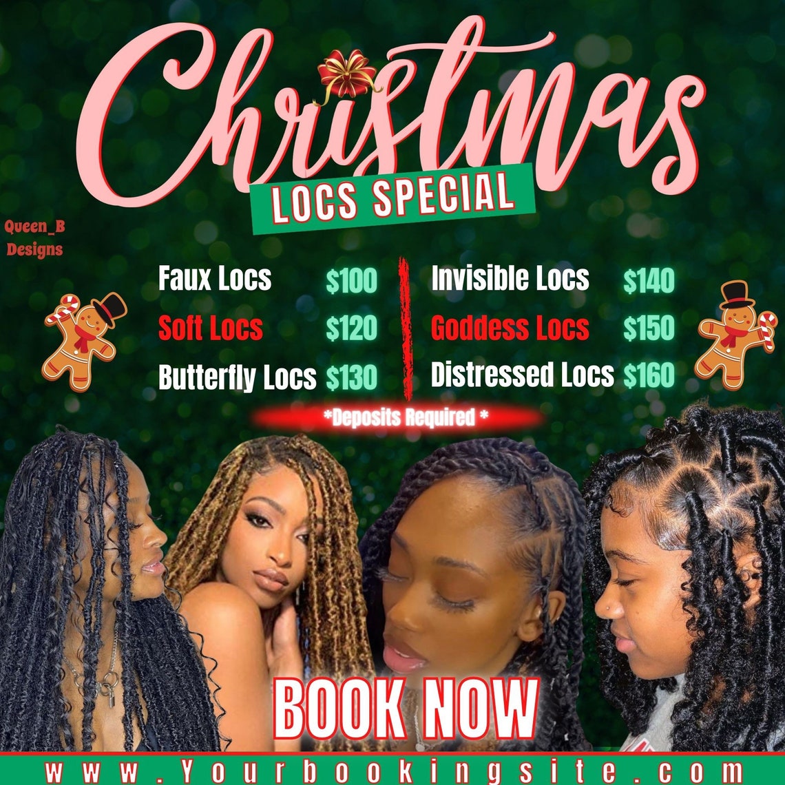 Locs Special | December Booking | DIY | Price List | Christmas Sale ...