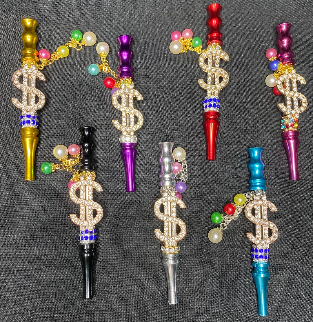 Rhinestone Bling Hookah Tips | Christmas Gift for Her | Birthday Gift ...