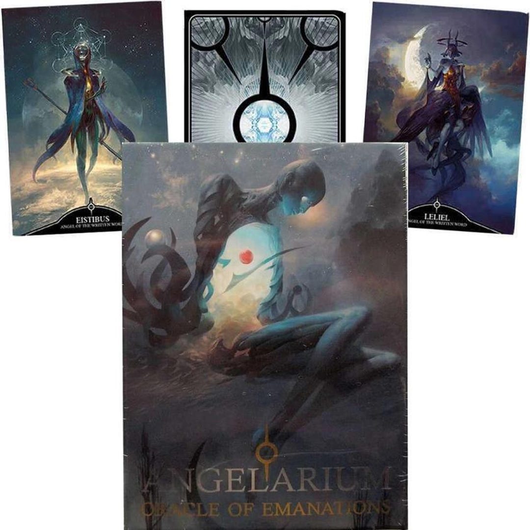 Angelarium Oracle of Emanations Cards Lo Scarabeo - Etsy