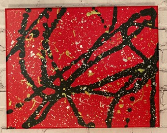 Rebellious Mood, Moody Art, Paint Splatter Art, Mercurial Art, Black ...