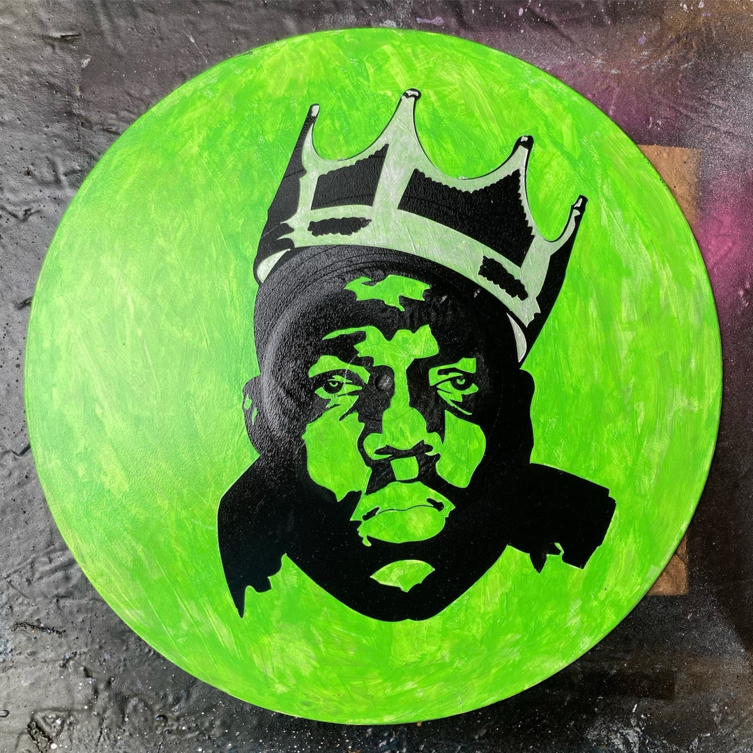 The Notorious B.I.G green on Vinyl - Etsy