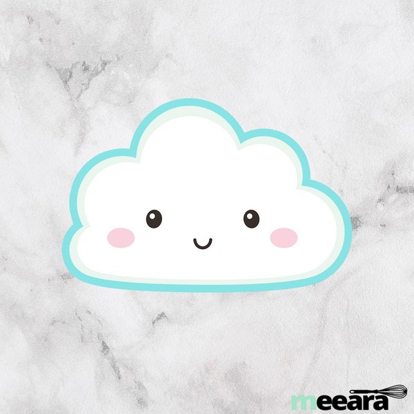 Cloud Cookie Cutter - Etsy