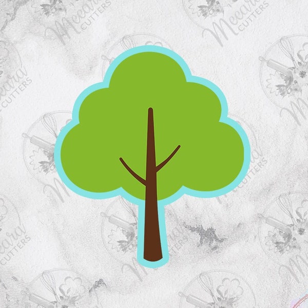 Tree Cookie Cutter - Etsy