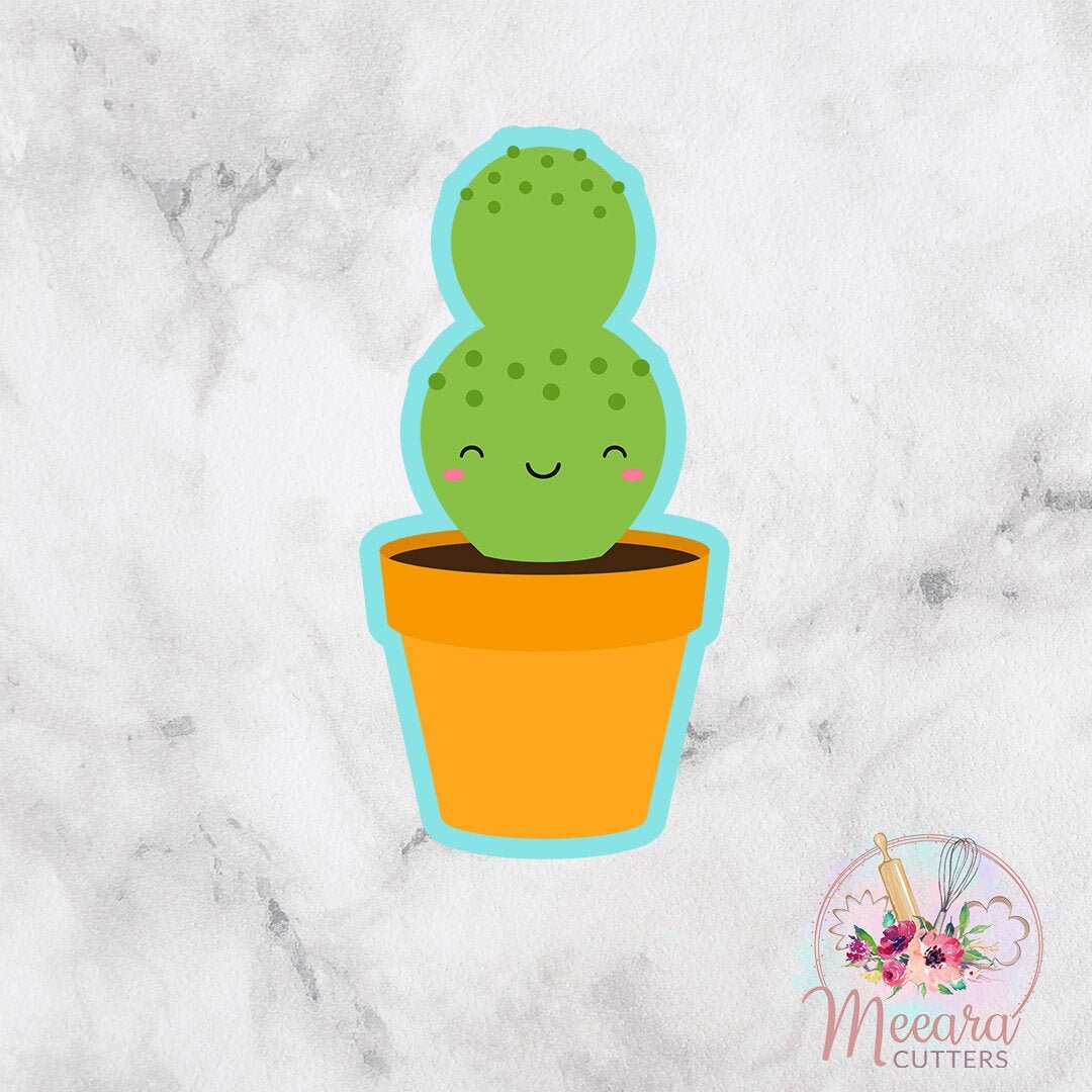 Cactus Cookie Cutter Cactus Cutter Birthday Fondant - Etsy