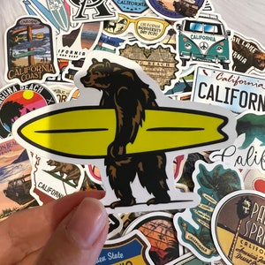 50 Pcs California Stickers - Etsy