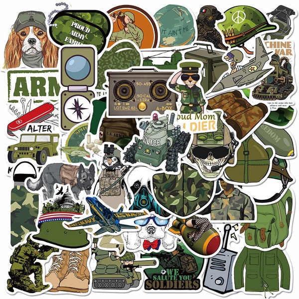 Military Sticker - Etsy