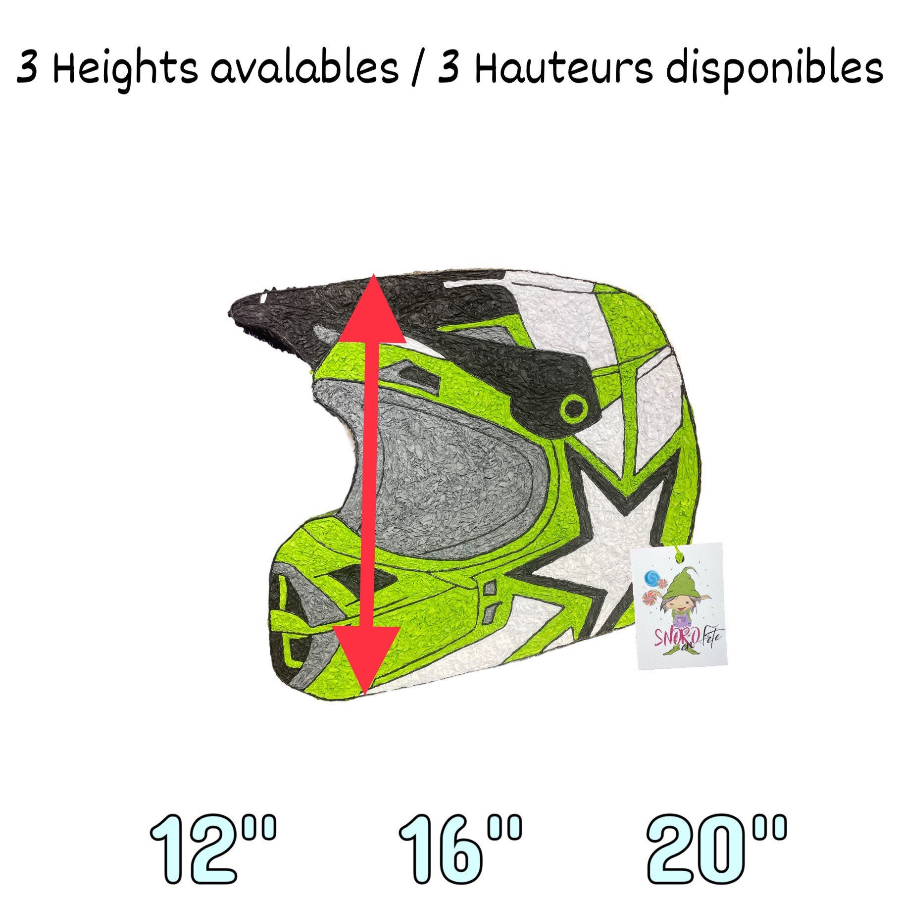 Eco-responsible Motocross Mountain Bike Motorcycle Piñata Made From ...